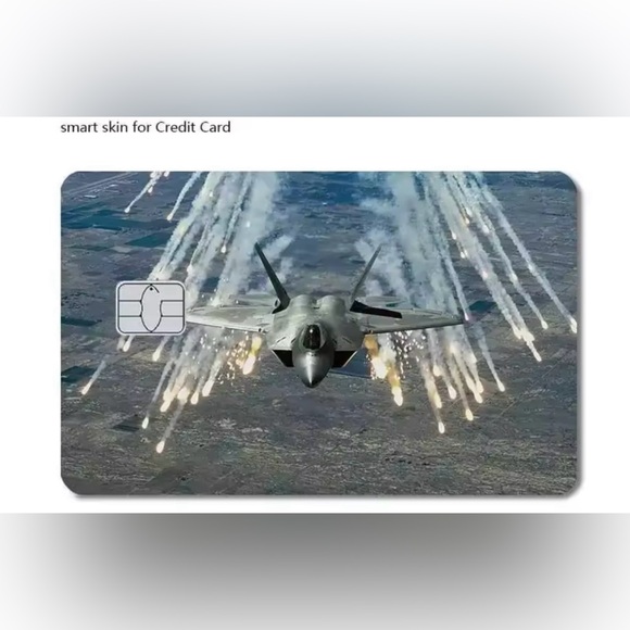 Other | 5 Fighter Jet Credit Card Skin New 5 With Any 1 Order Or More ...